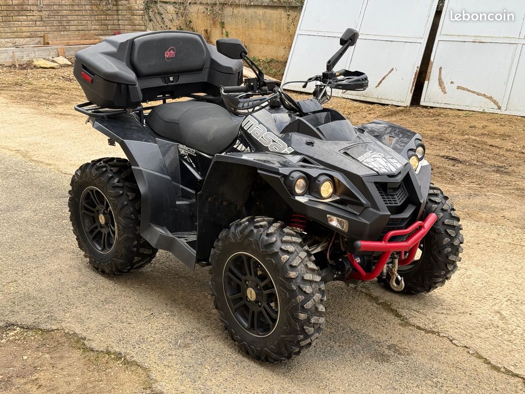 Quad Masai S800i Crossover 4x4 Treuil Attelage 2 Places - Motos