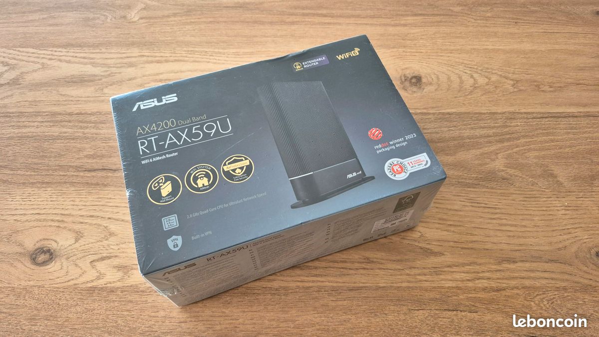 [NEUF] Routeur ASUS RT-AX59U WiFi 6 AX4200 - Accessoires informatique