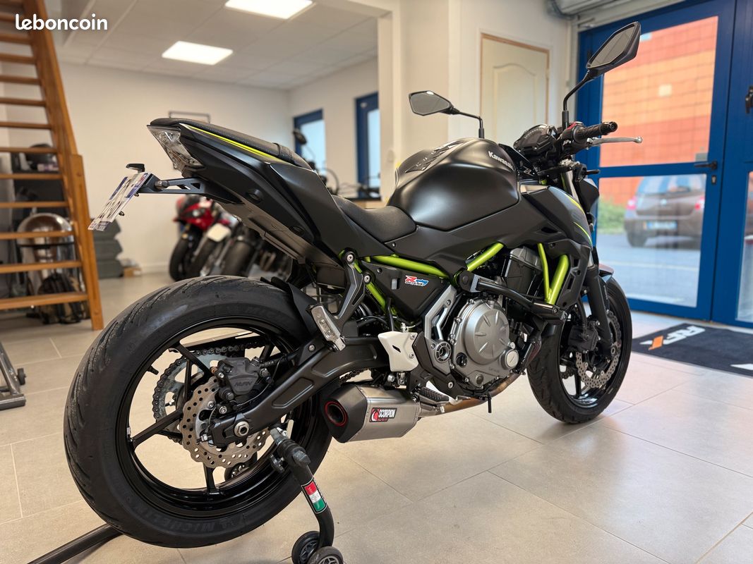 Kawasaki Z650 ABS – Moto bridée A2 – 35 kW - Garantie 6 mois P&M - Motos