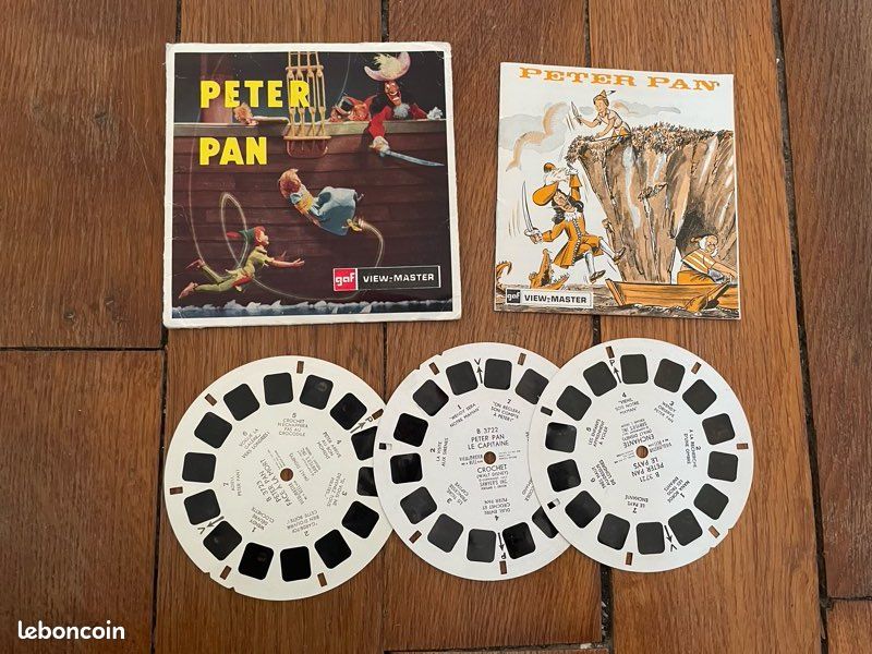 Peter pan Viewmaster stereocartes - Collection