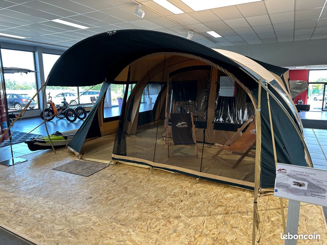 DESTOCKAGE Caravane pliante Cabanon Chamonix - Caravaning