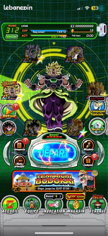 Dokkan battle - DVD - Films