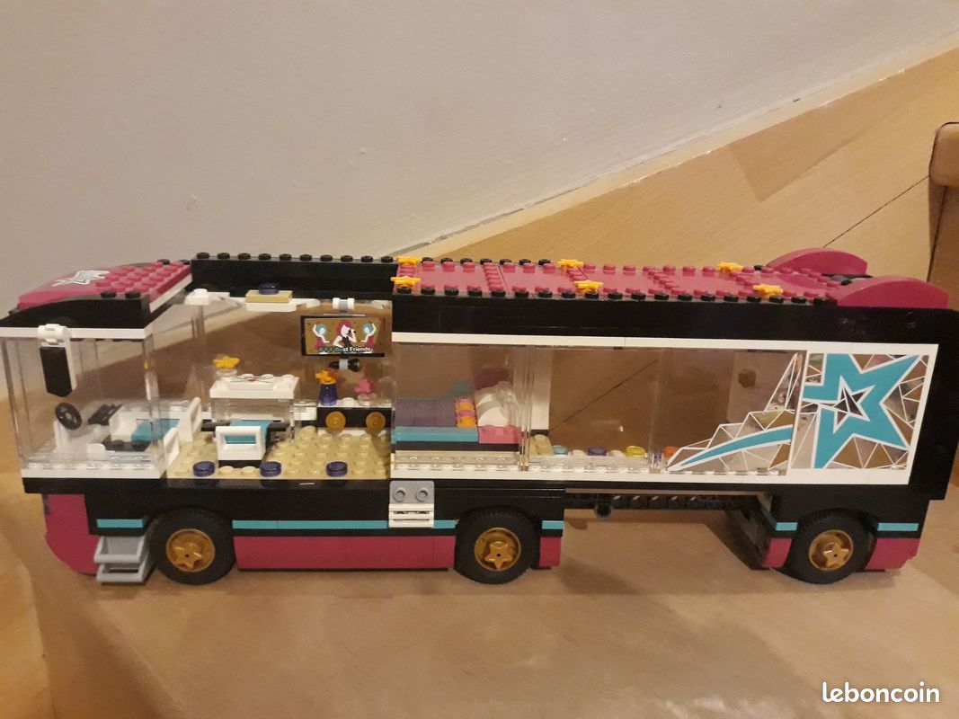 Lot la tournee en bus legos friends et scenes - Jeux & Jouets