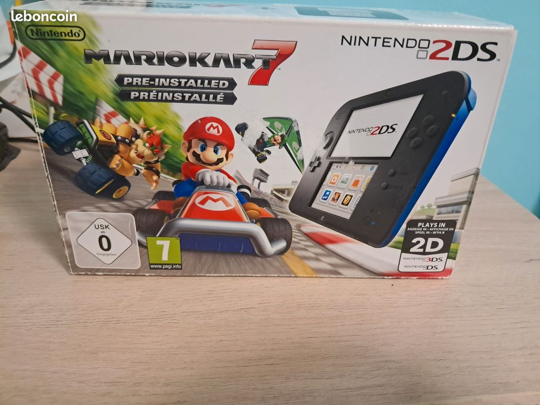 Nintendo 2ds Mario kart 7 - Consoles