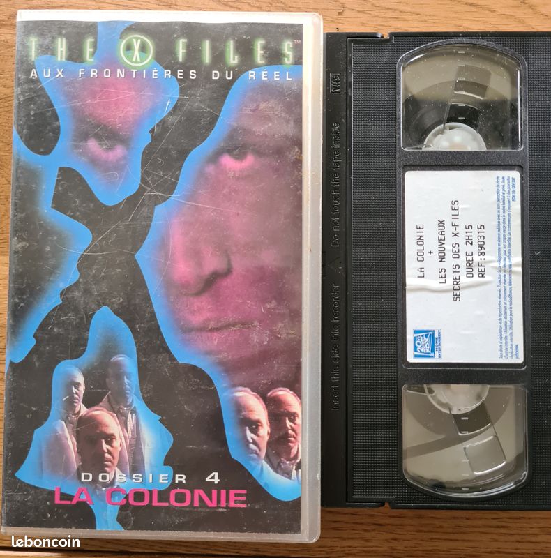 VHS The X Files La Colonie - DVD - Films