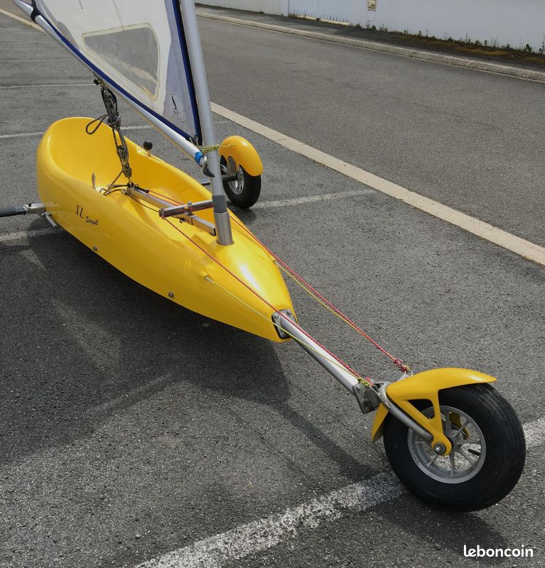 Char à voile « XL SEAGULL » super état, voile 6.00m² - Nautisme