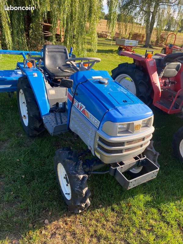 Micro tracteur iseki tm 17 4x4 avec fraise - Tracteurs
