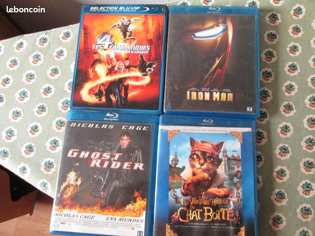 4 DVD blue ray - DVD - Films