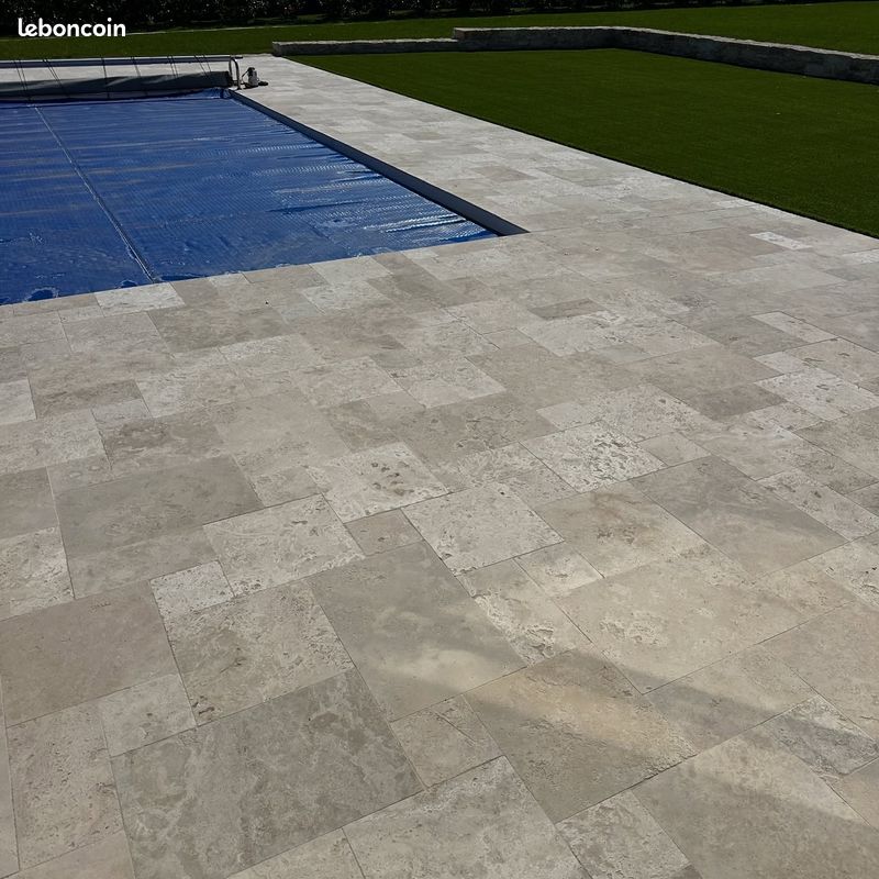 Travertin 40x60 sol et mur – promo 🏠 - Bricolage