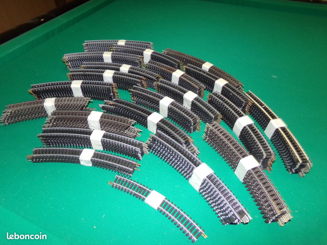 Rails courbes HO - Jeux & Jouets