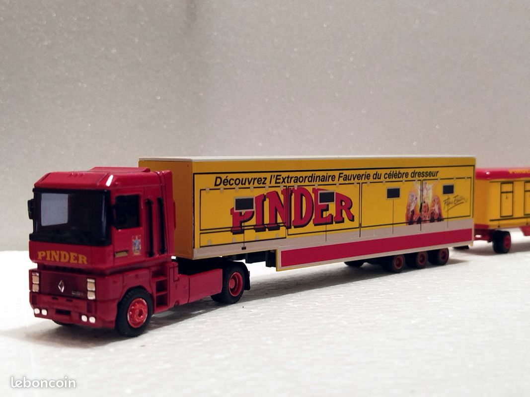 Convoi fauves pinder ho 1/87 - Collection
