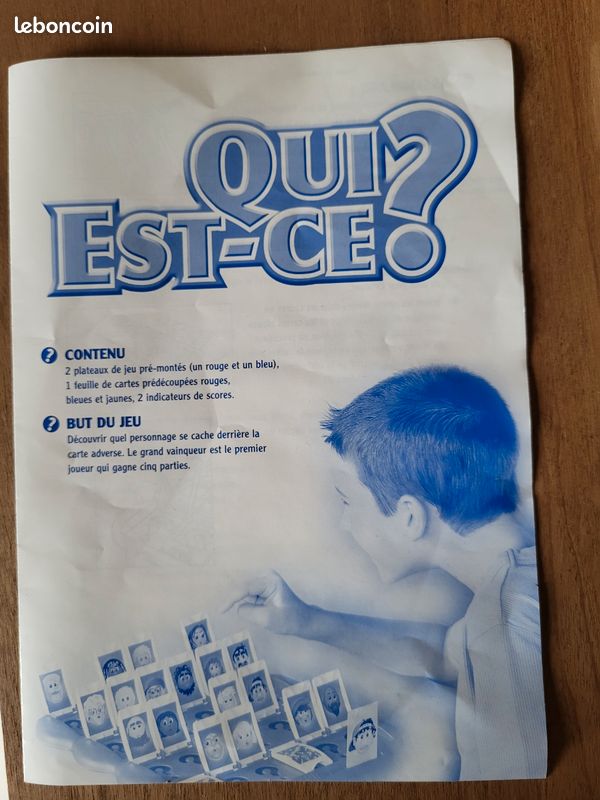 Jeu "Qui est ce ?" de MB - Jeux & Jouets