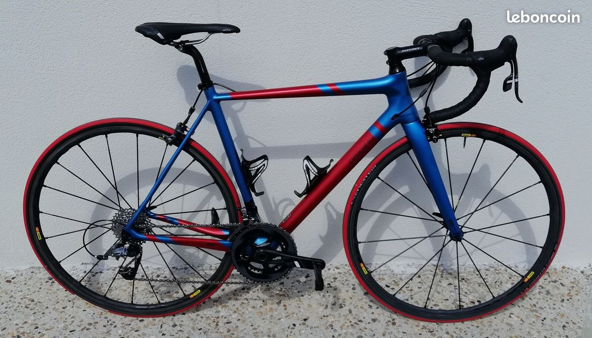 6.9 kg ORIGINE AXOME II RS Evo Carbone + Roues MAVIC R-SYS SLR - Vélos