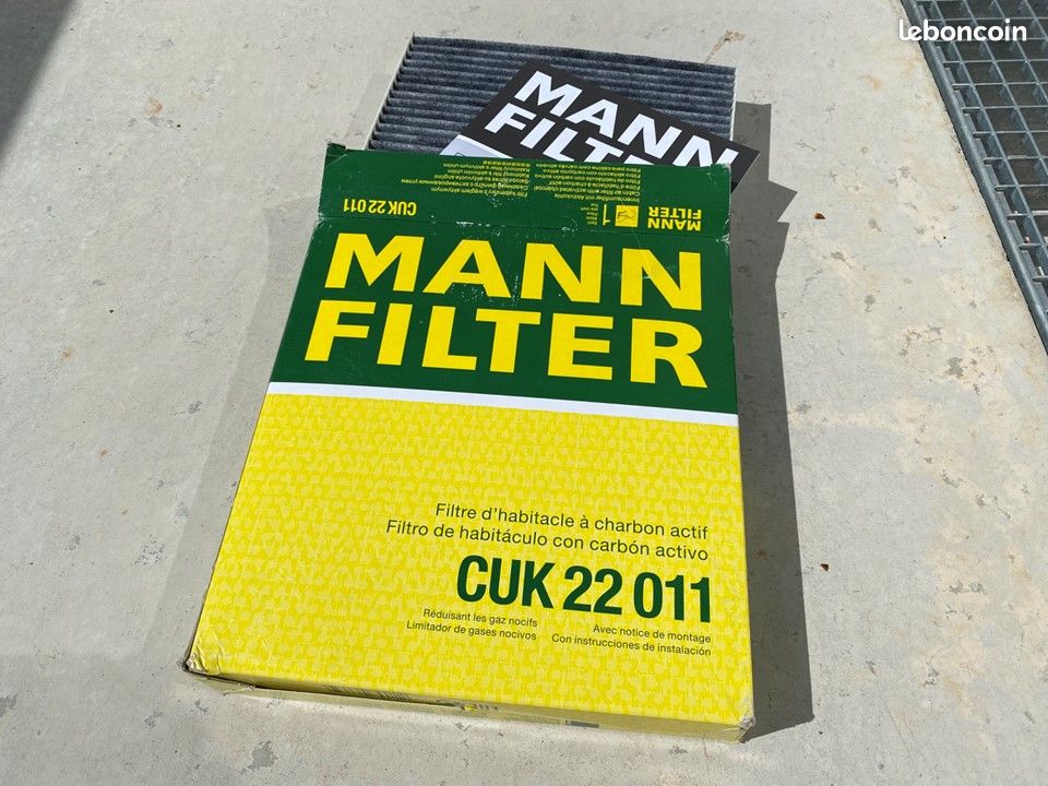 Filtre à air d'habitacle MANN-FILTER Réf : CUK 22 011, neuf dans sa boite - Équipement auto