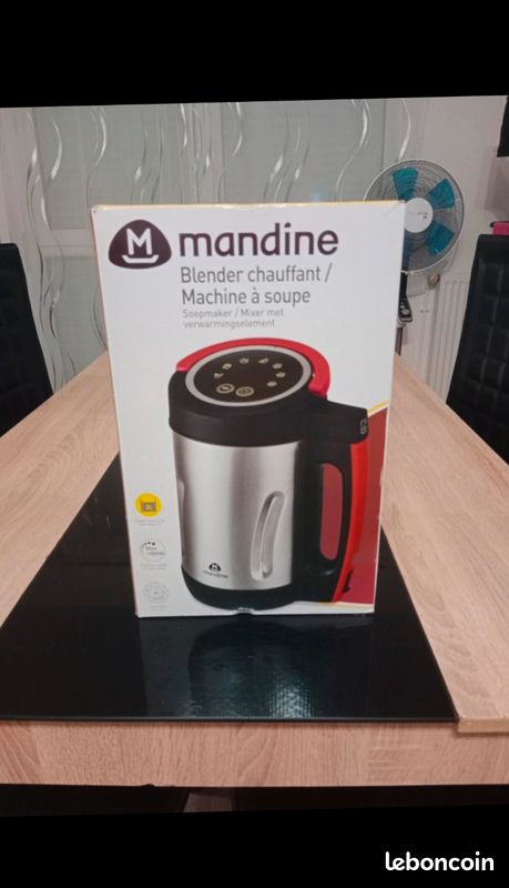 Blinder chauffant mixeur digital - Électroménager