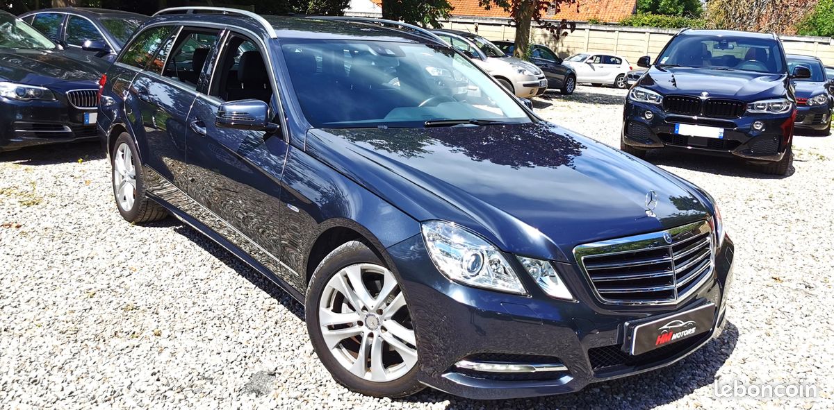 TRES BELLE MERCEDES BREAK CLASSE E 200 CDI 7G-TRONIC automatique avantgarde exécutive 2012 avec ...