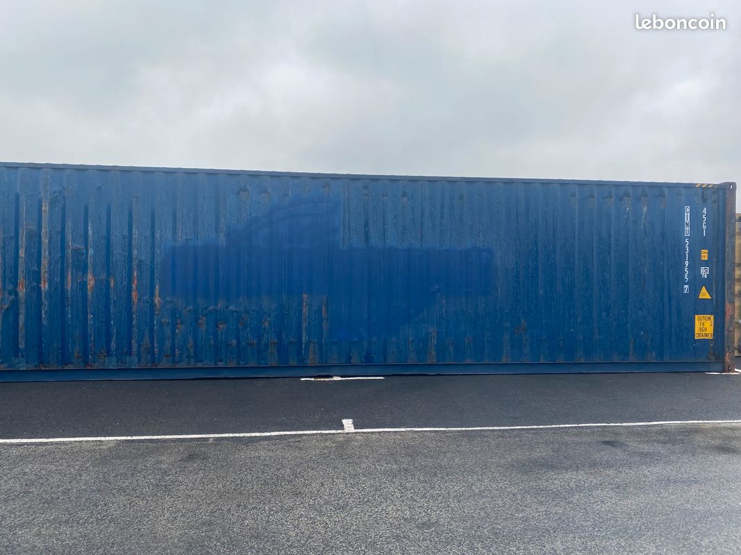 88- VISIBLE ET DISPONIBLE SUR DEPOT - container maritime - 40 pieds ...