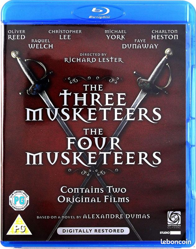 The 3 Musketeers/the 4 Musketeers BLURAY HD (Richard Lester) - DVD - Films