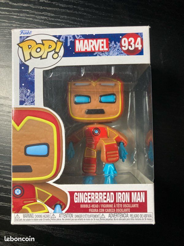 Figurine pop gingerbread iron man - Collection