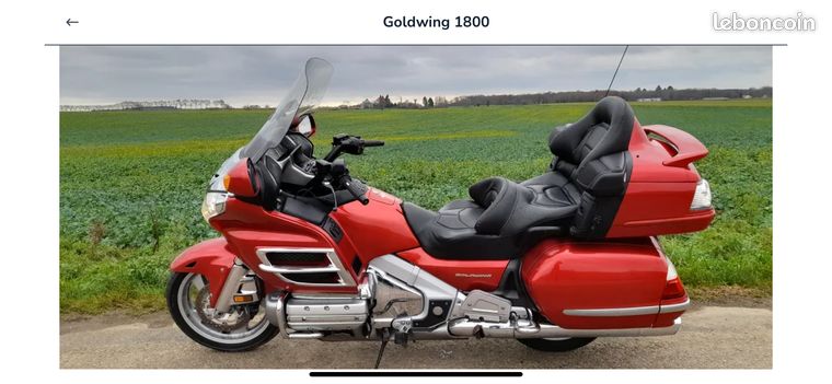 Motos d’occasion, scooters... « goldwing gl 1800 » Toute la France ...