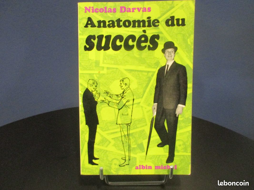 Livre Anatomie du succès Nicolas DARVAS ( ALBIN MICHEL ) 1968 - Livres
