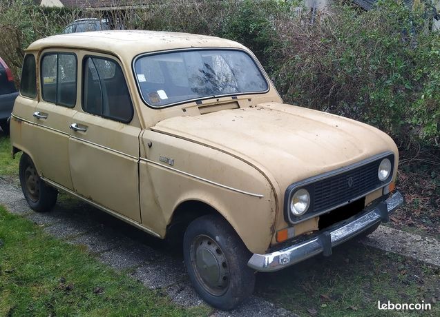 Voitures d’occasion « renault 4l gtl » Toute la France - leboncoin