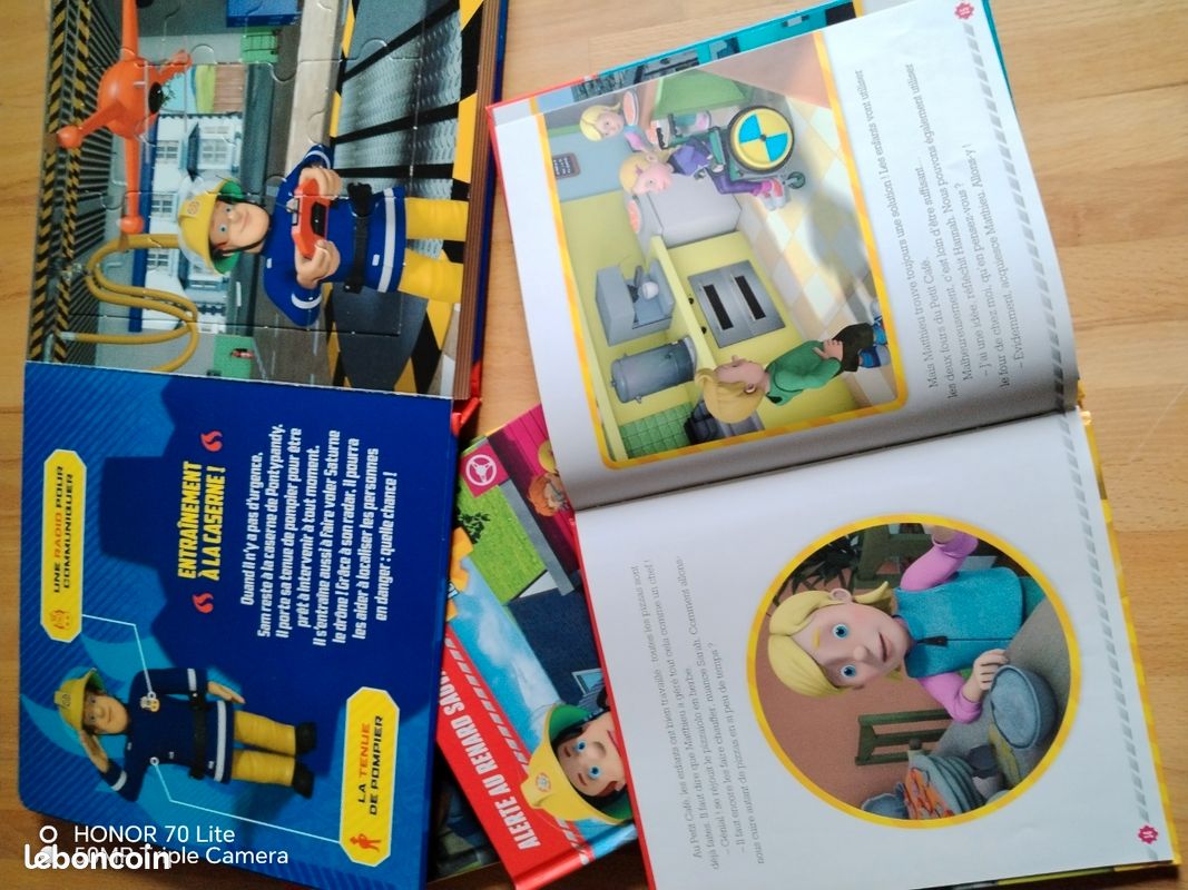 Lot de livres "sam le pompier" - Livres