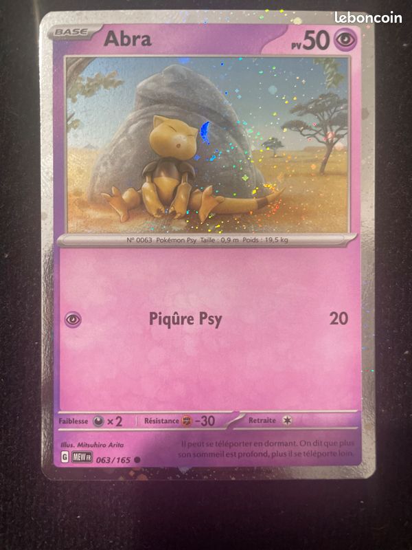 Abra 063/165 Pokémon 151 - Collection