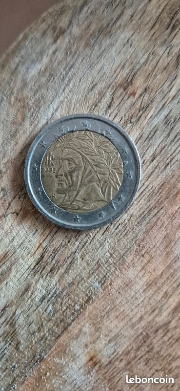 Piece 2 euros - ITALIE 2003 - Dante Alighieri R Monnaies - Collection