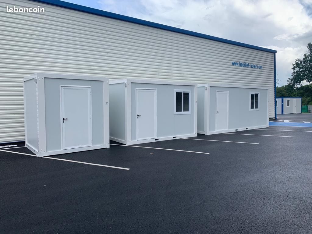 Bungalow, module prefabrique - BTP - Chantier gros-oeuvre