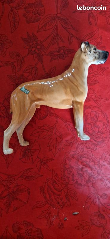 Figurine porcelaine dog allemand beswick - Collection