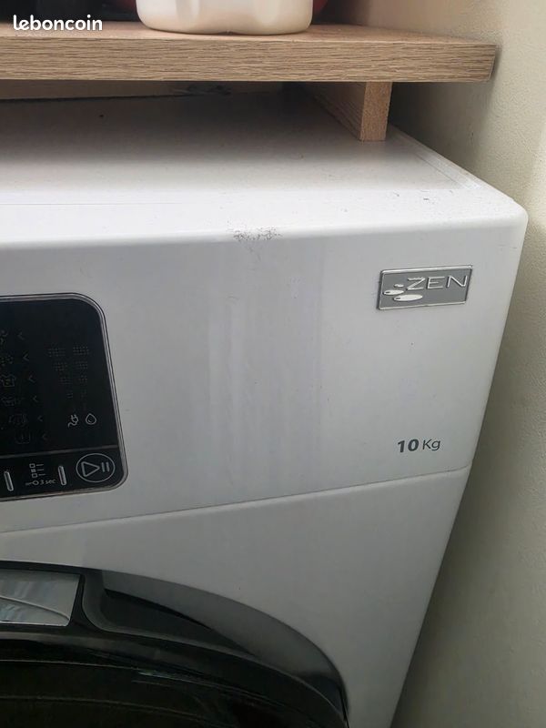 Lave linge Whirlpool 6th Sense 10 kg - Électroménager