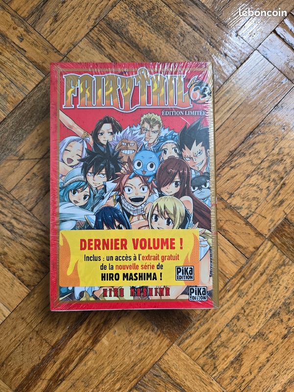 Manga fairy tail tome 63 collector - Livres