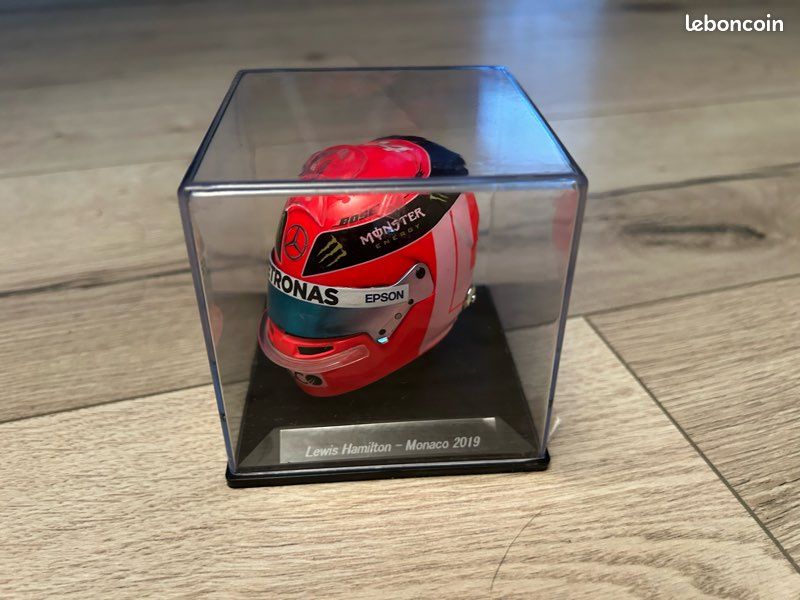 Casque Hamilton 1/5 Monaco 2019 - Collection