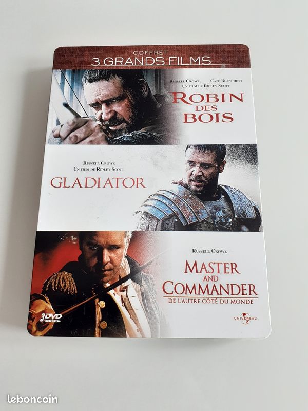 Coffret Russel Crowe - DVD - Films