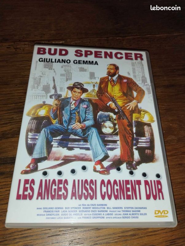 Dvd bud spencer -giuliano gemma les anges aussi cognent dur - DVD - Films