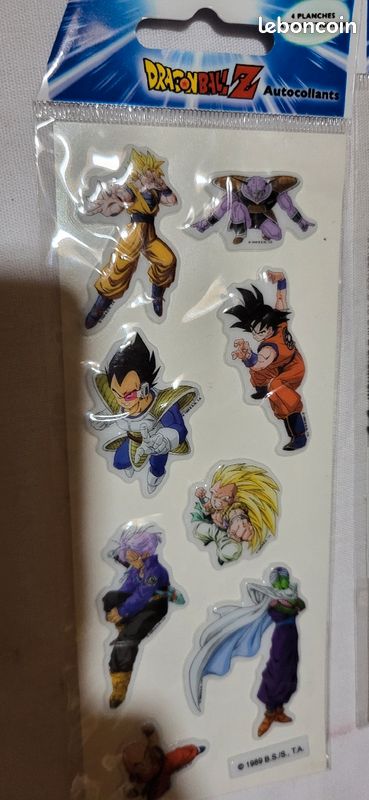 DBZ stickers autocollant datant de 2009 voir avant - Collection