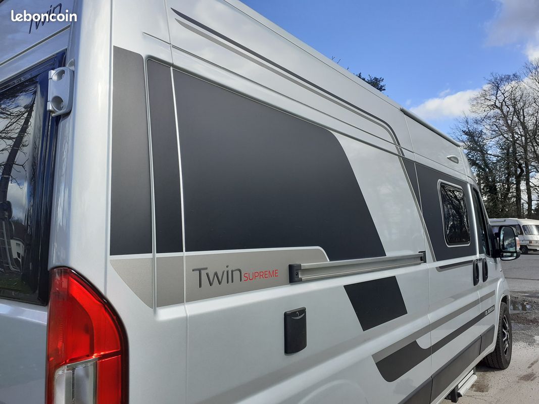 Adria twin 600 supreme spb neuf hautbde gamme - Caravaning