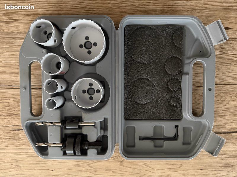 Coffret de trépan scies cloches BOSCH bi-métal (BIM). NEUF - Bricolage