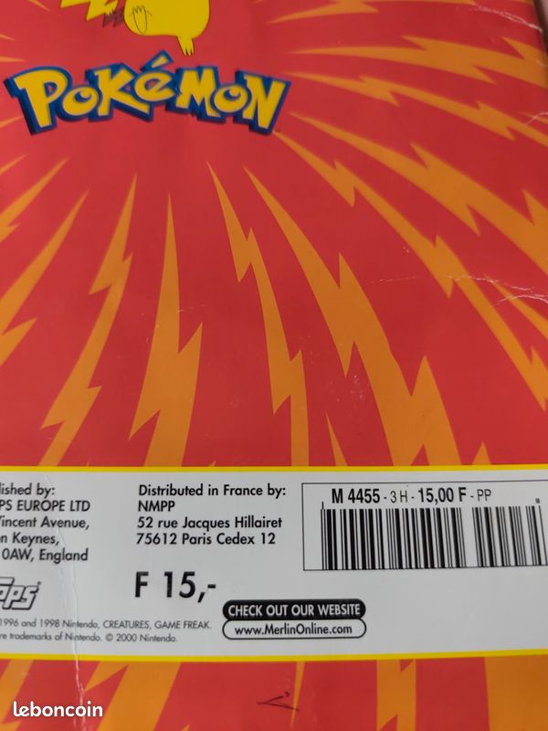 Pokémon sticker album complet - Collection
