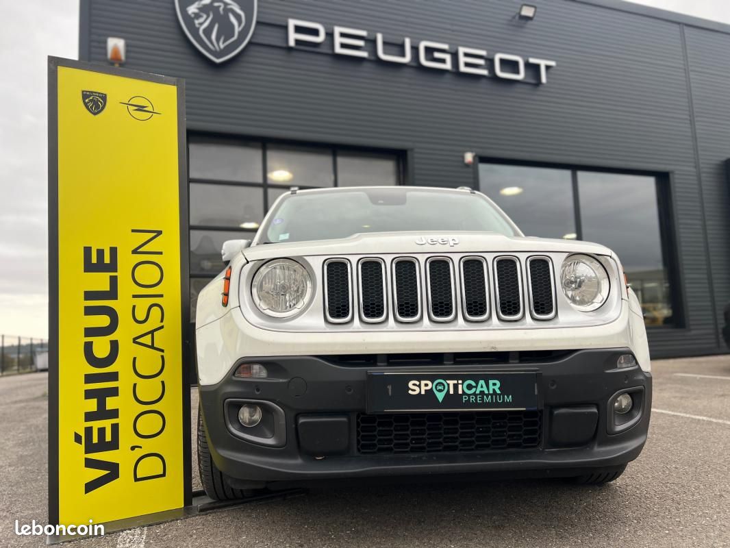 Jeep Renegade 1.4 I MultiAir S&S 140 ch Limited - Voitures