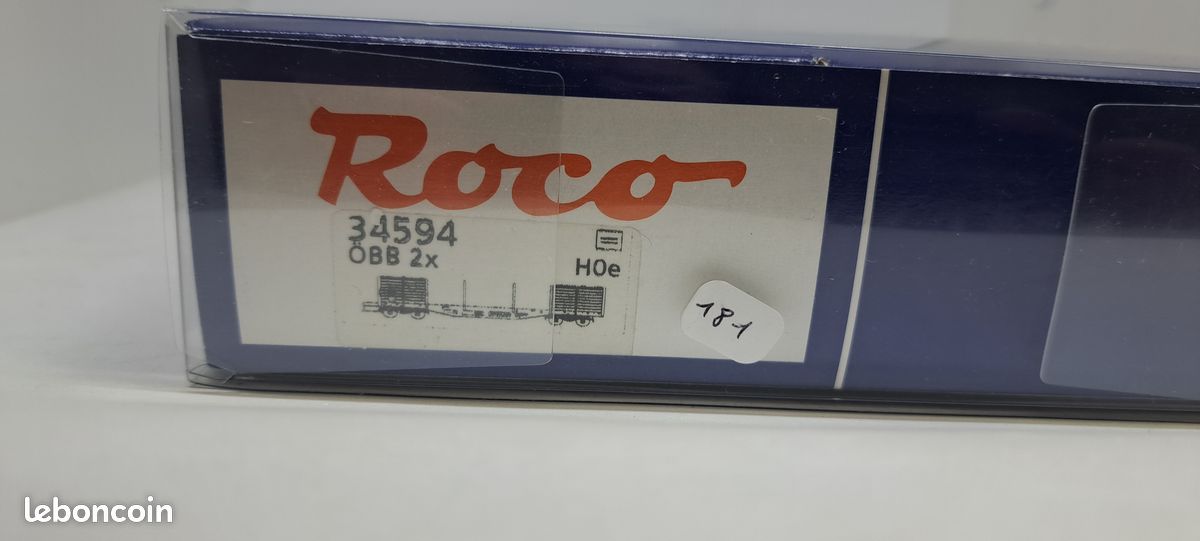 Train coffret de 2 wagons ROCO HOe réf 34594 - Modélisme