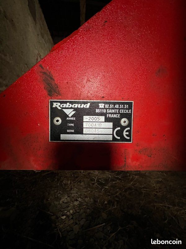 Fendeur rabaud - Matériel agricole