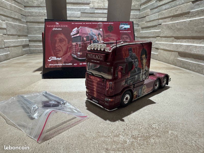 Camion tekno wsi 1/50e Scania long Line scarface trs patalacci sth ...