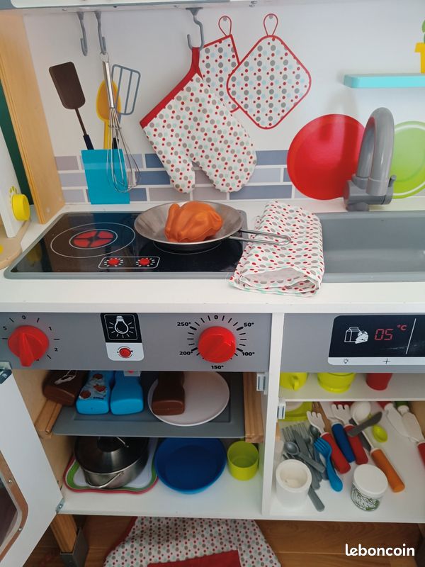 Cuisine enfant jeux bois - Jeux & Jouets