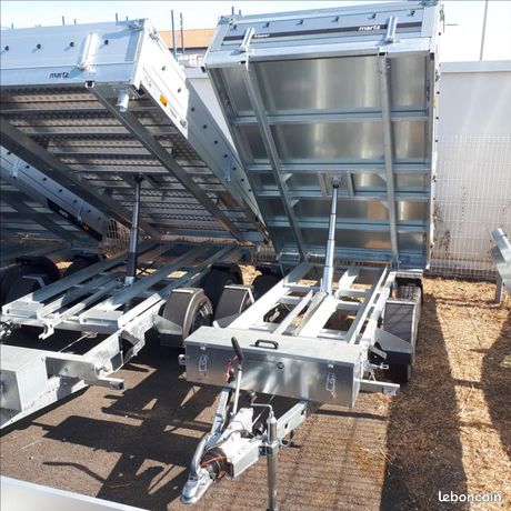 Remorque benne d'occasion - Équipement auto - leboncoin