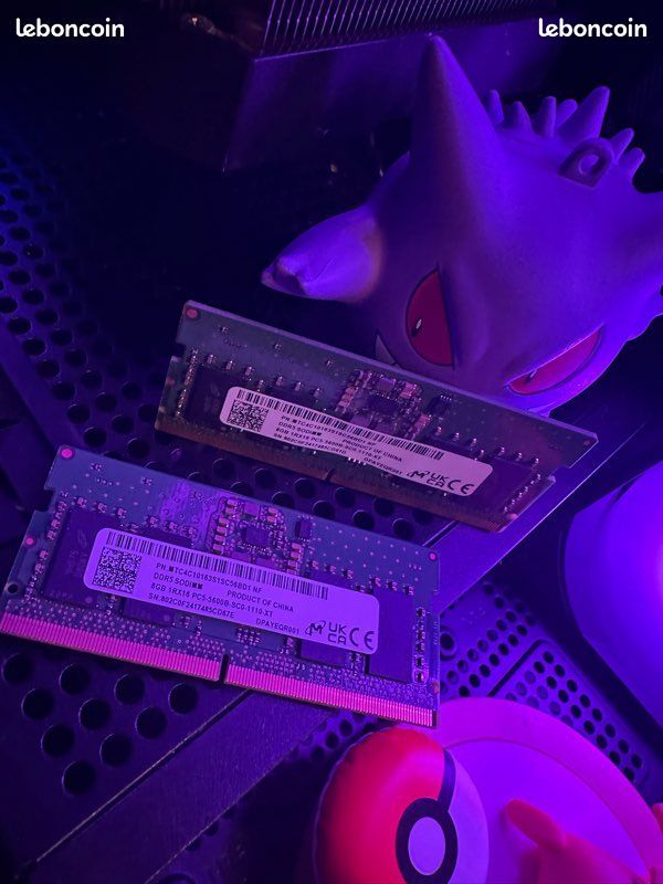 2x8GB DDR5 5600Mhz SODIMM Ordinateur - Accessoires informatique