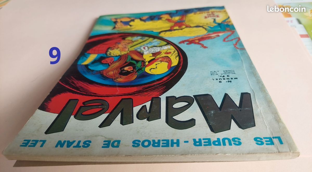 MARVEL N° 9 LUG Edition Originale – 10 décembre 1970 – Rare - Collector ...