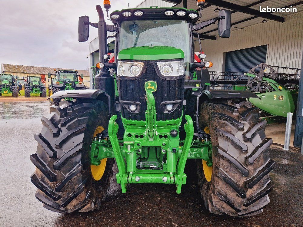 John Deere 6R195 - DIRECTDRIVE50 - FREINS PNEUM - - Tracteurs