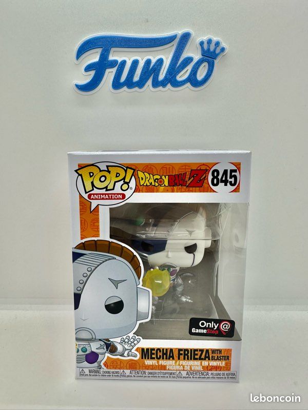 Funko Pop Dragon Ball Z Mecha Frieza With Blaster 845 GameStop 🇺🇸 ...